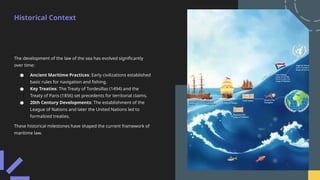 Law of the Sea- The Contemporary World Lecture | PPTX