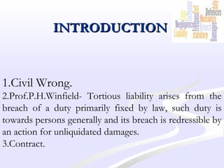Law of tort | PPT
