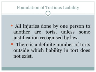 Law of torts....updated.06.08.2015