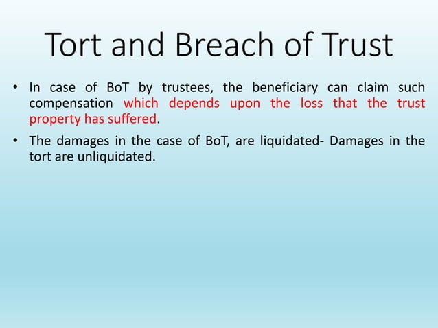 An Introduction to Law of Torts: Meaning, Nature and Essential elements | PPTX
