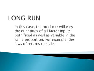 Law of variable proportion | PPTX