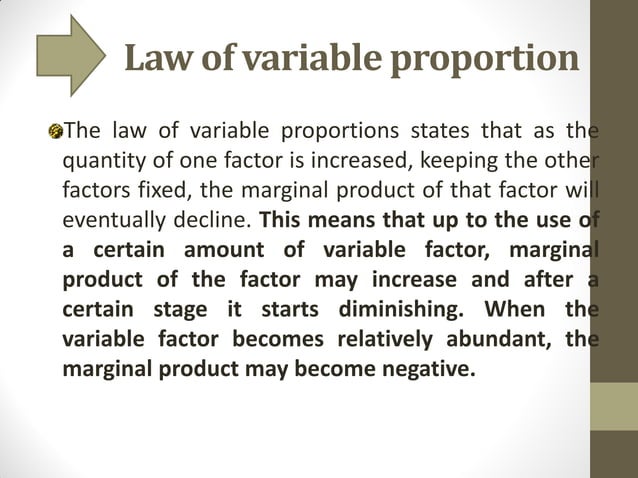 Law of variable proportion.pdf | Business | Business and Finance