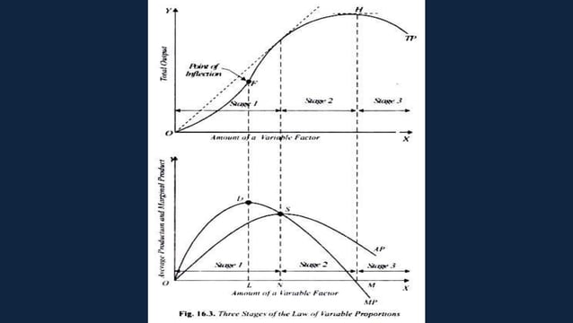 Law of variable proportion and law of return to scale | PPTX