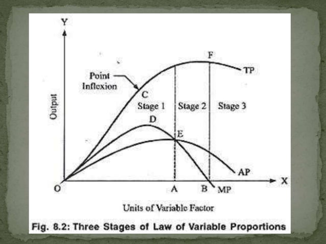 Law of Variable Proportions and Law of Returns to Scale