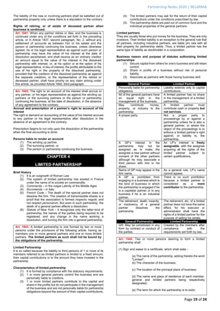 Law on partnership notes | PDF