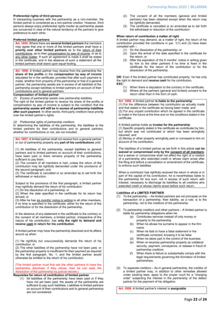 Law on partnership notes | PDF