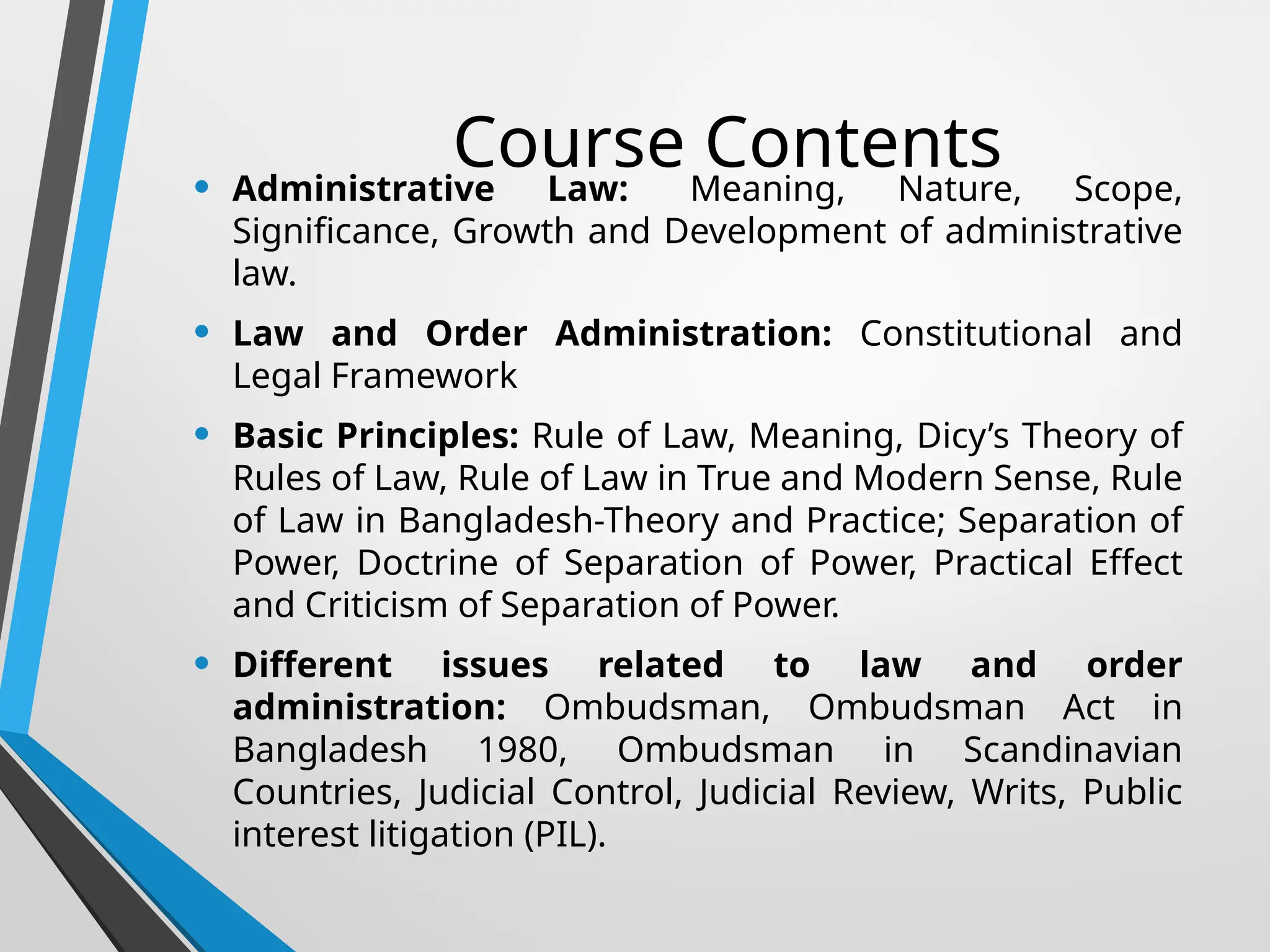 Administrative law and Its basic details.pptx