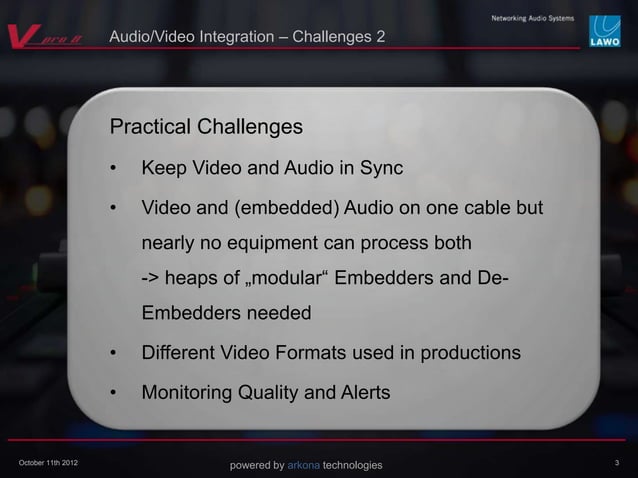 Lawo V_Pro8 Presentation - more | PPT