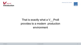 Lawo V_Pro8 Presentation - Swiss Army Knife | PPT