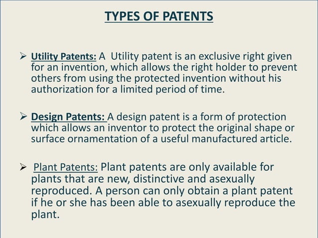 PATENTS, TRADEMARK AND INDUSTRIAL DESIGN AS A PART OF INTELLECTUAL ...