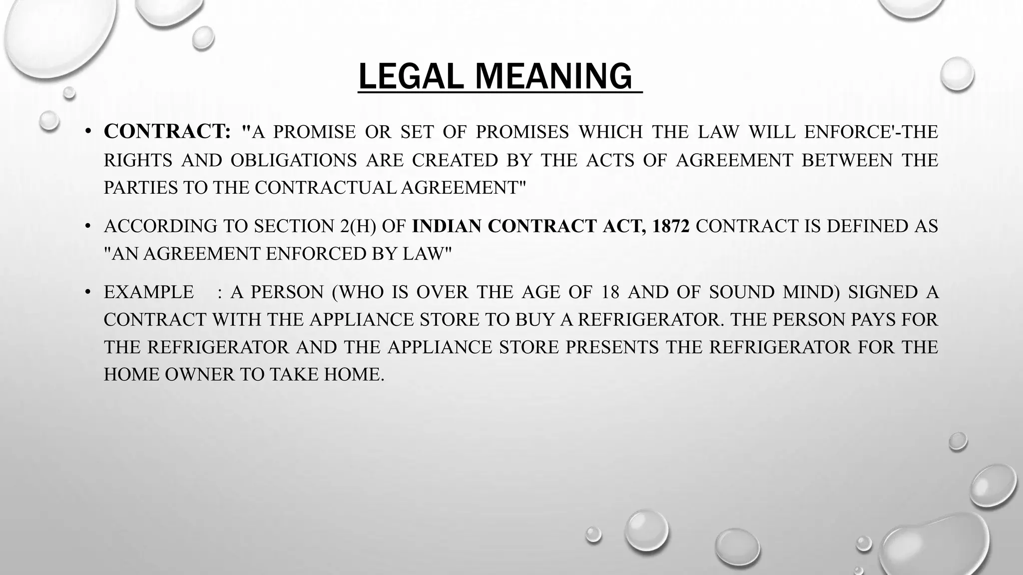 Elements of valid contracts | PPTX