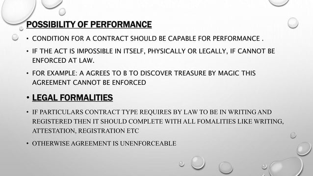 Elements of valid contracts | PPT