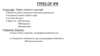 TRADE RELATED INTELLECTUAL PROPERTY RIGHTS | PPTX
