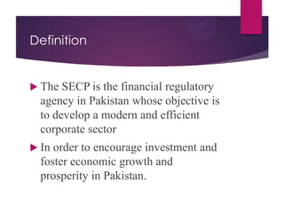 SECP Law presentation | PPT