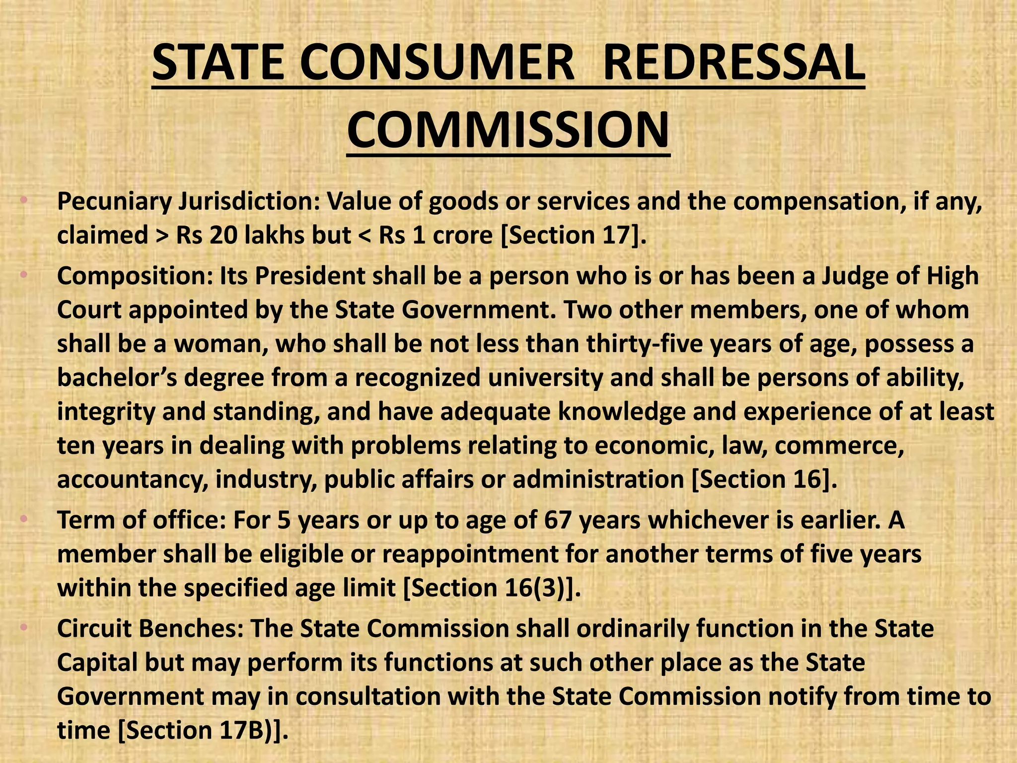 Types Of Consumer Redressal Machinaries And Forums | PPTX