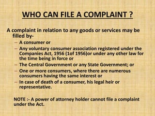 Types Of Consumer Redressal Machinaries And Forums | PPTX