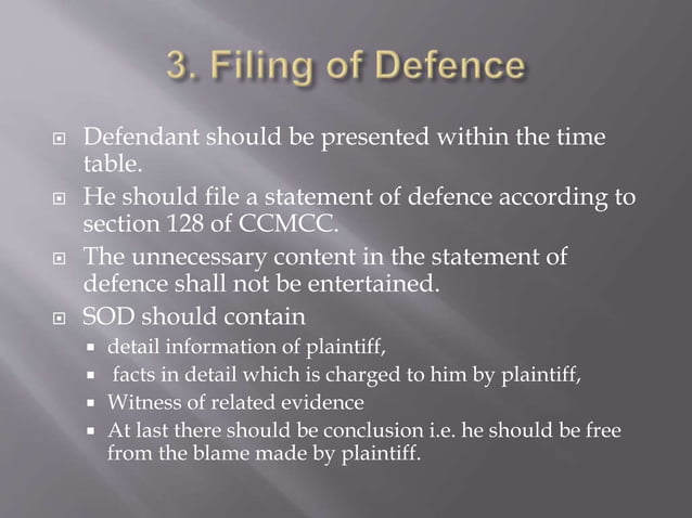 civil procedures for the injustice with legal framework. | PPT