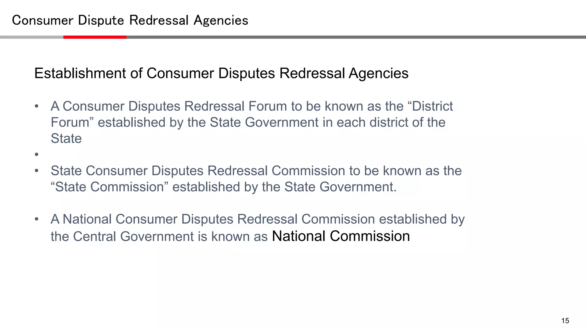 Consumer Protection Act | PPTX