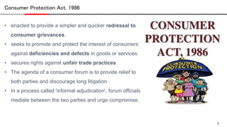 Consumer Protection Act | PPTX