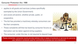 Consumer Protection Act | PPTX