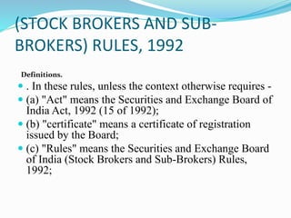 broker and sub-broker nitin | PPT