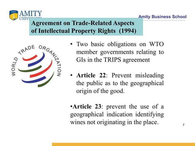 Geographical Indication of Intellectual Property | PPTX