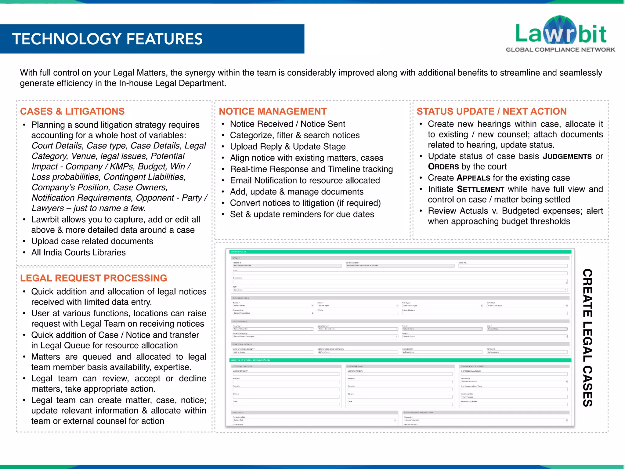 Legal Matter Management Solution | PDF