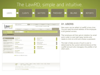 LawRD ppt Eng | PDF | Legal Services Industry | Industries