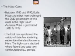 Law Reform in Action - Native Title | PDF