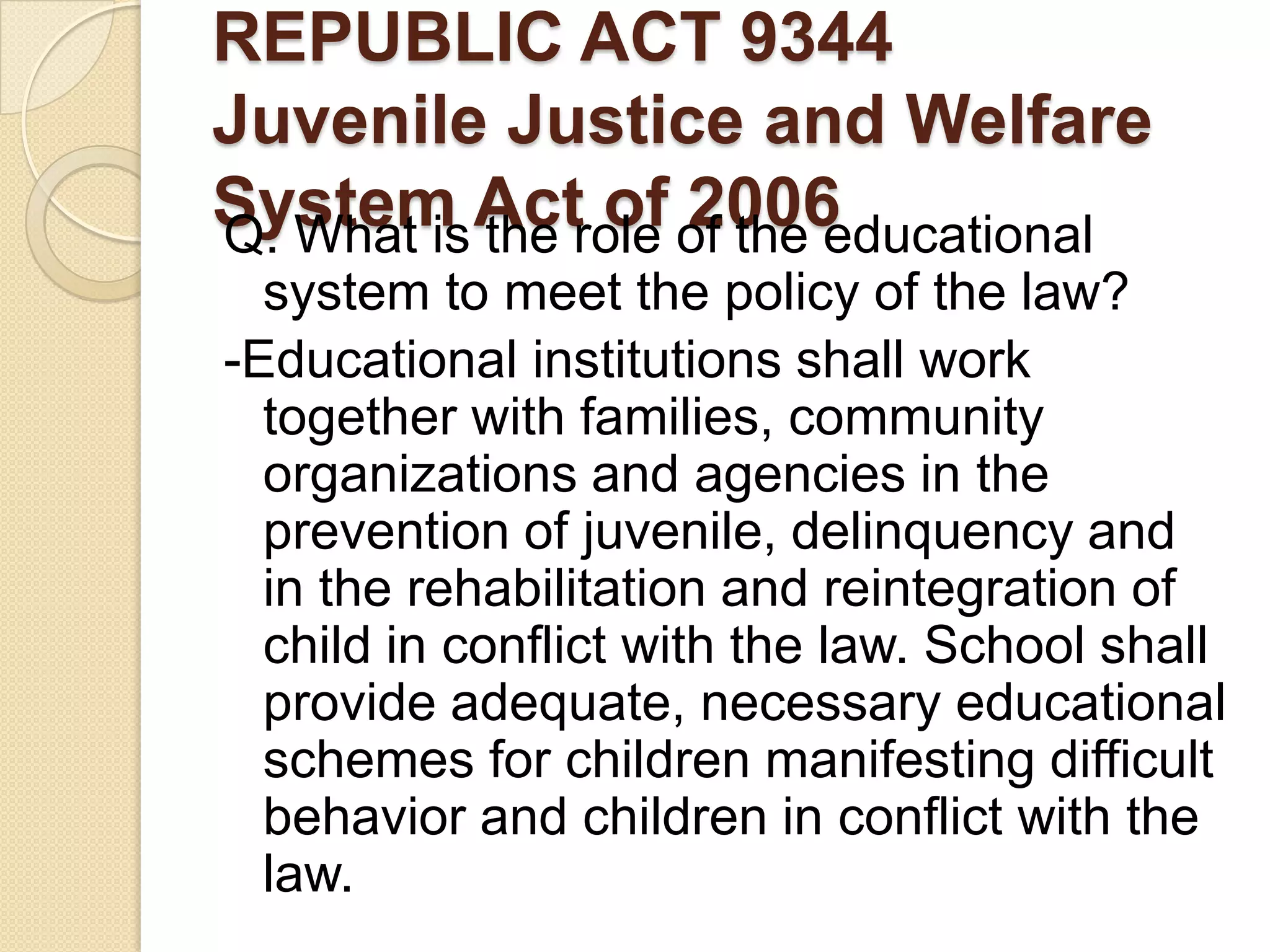 Laws related Education | PPTX