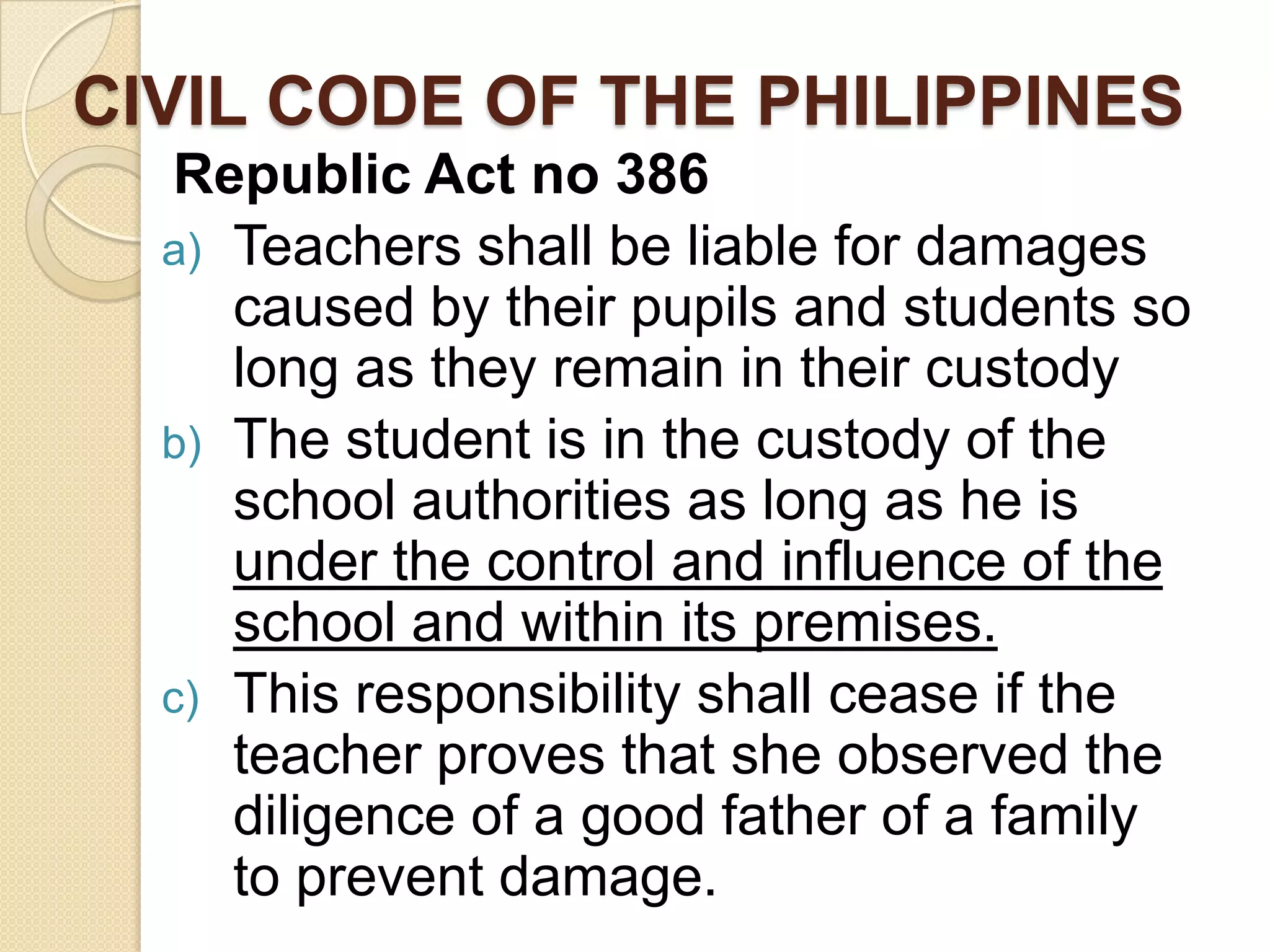 Laws related Education | PPTX