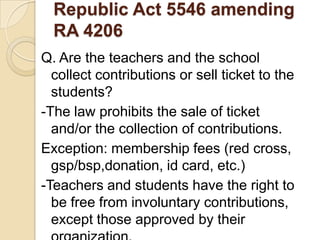 Laws related Education | PPTX