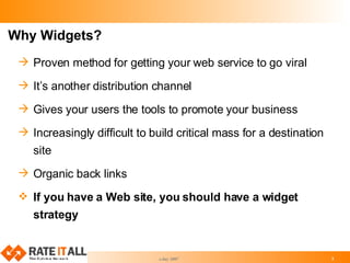 Lawrence Coburn Eday07 Widgets | PPT