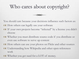 Copyright and licensing | PPTX