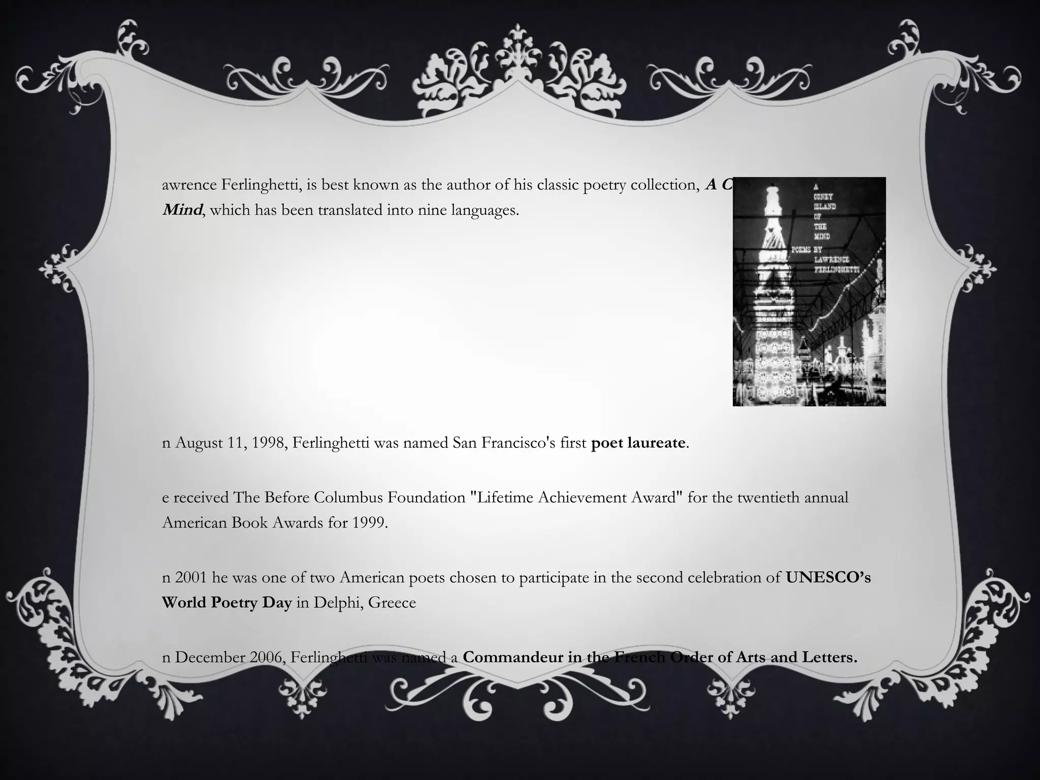 Lawrence ferlinghetti | PPT