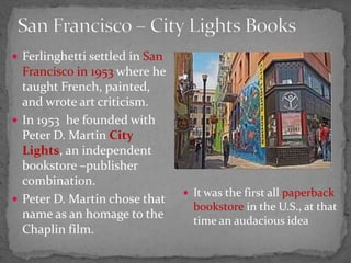 Lawrence ferlinghetti | PPTX