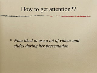 Lawrence gonzalez nina tandon ted talk | PPT