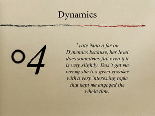 Lawrence gonzalez nina tandon ted talk | PPT