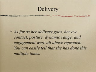 Lawrence gonzalez nina tandon ted talk | PPT