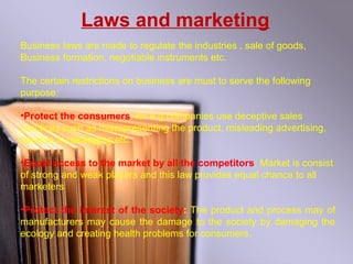 Laws | PPT | Business | Business and Finance