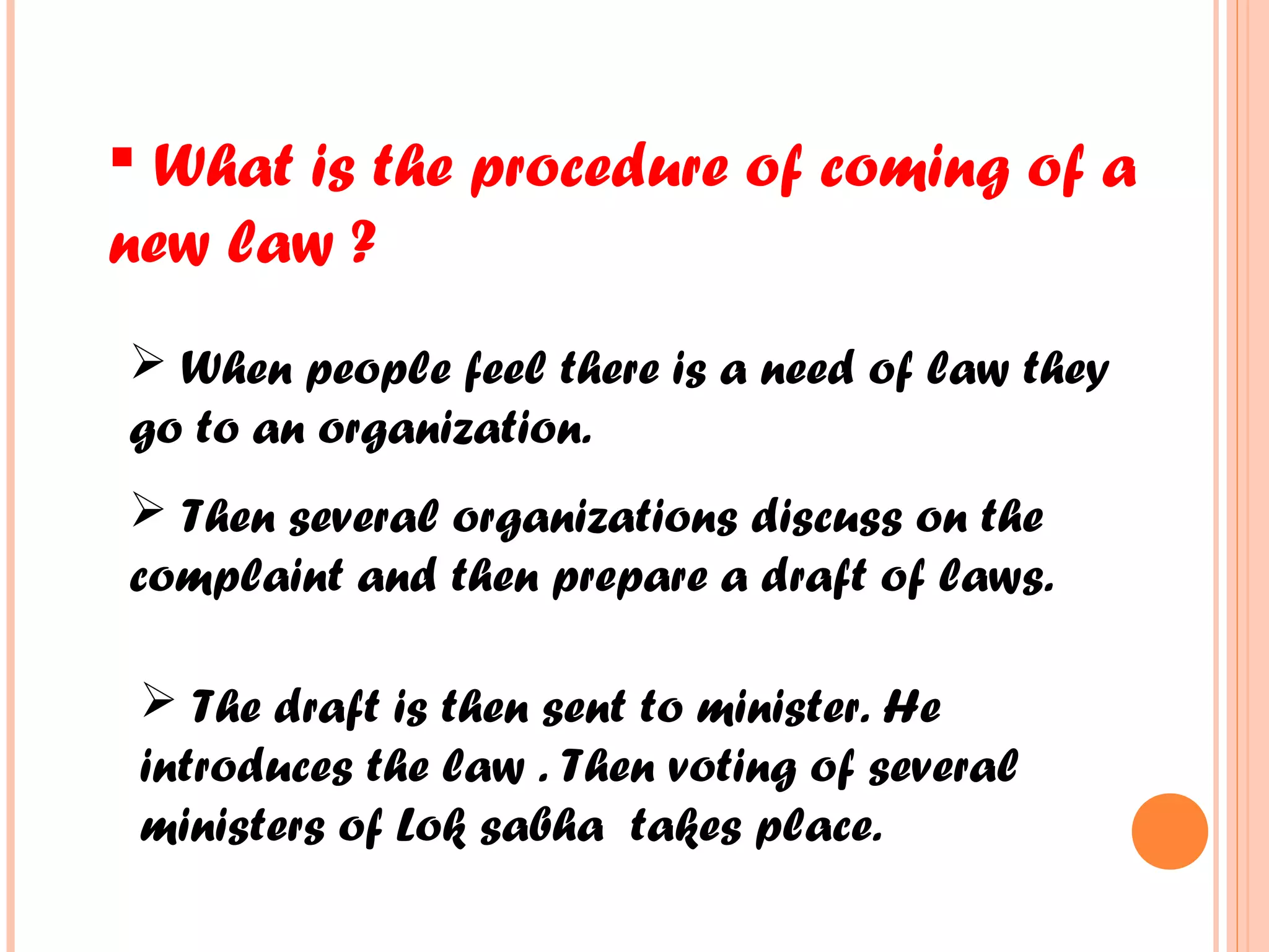 Understanding Laws (VIII SST) | PPT