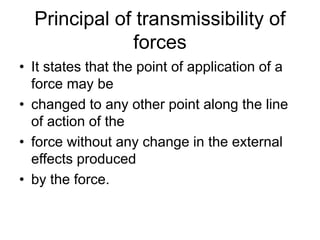 Engineering mechanics unit1-Laws-of-Forces | PPT