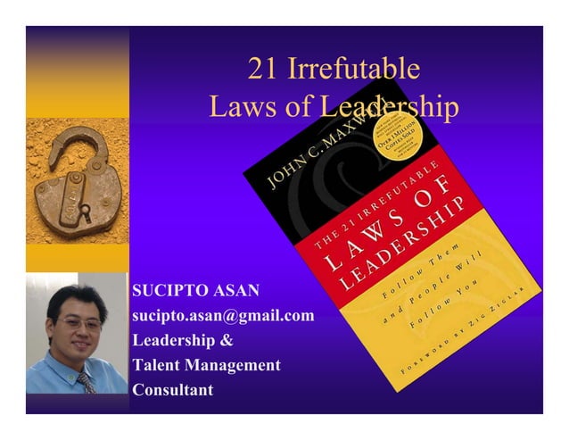 Laws Of Leadership | PPT