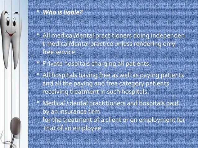 Laws and dentistry | PPT | Dental Health | Diseases and Conditions