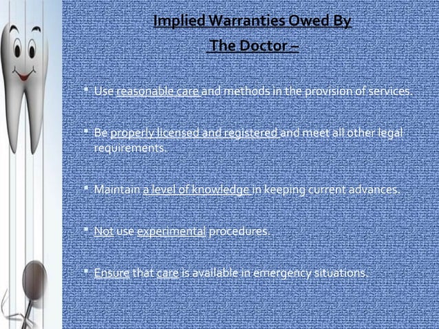 Laws and dentistry | PPT | Dental Health | Diseases and Conditions