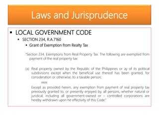 Laws and jurisprudence | PPTX