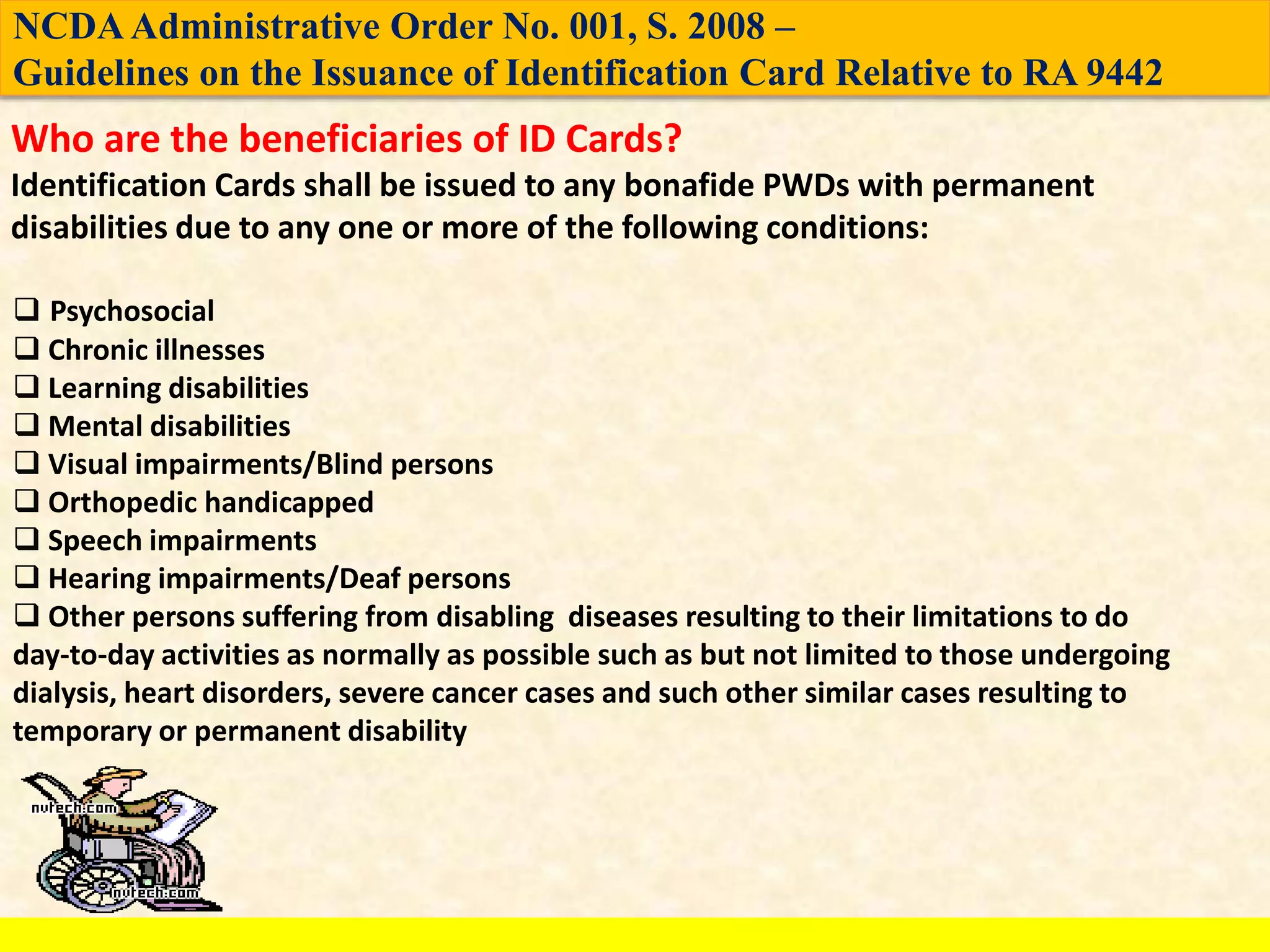 Laws And Mandates For Persons With Disabilities | PPTX
