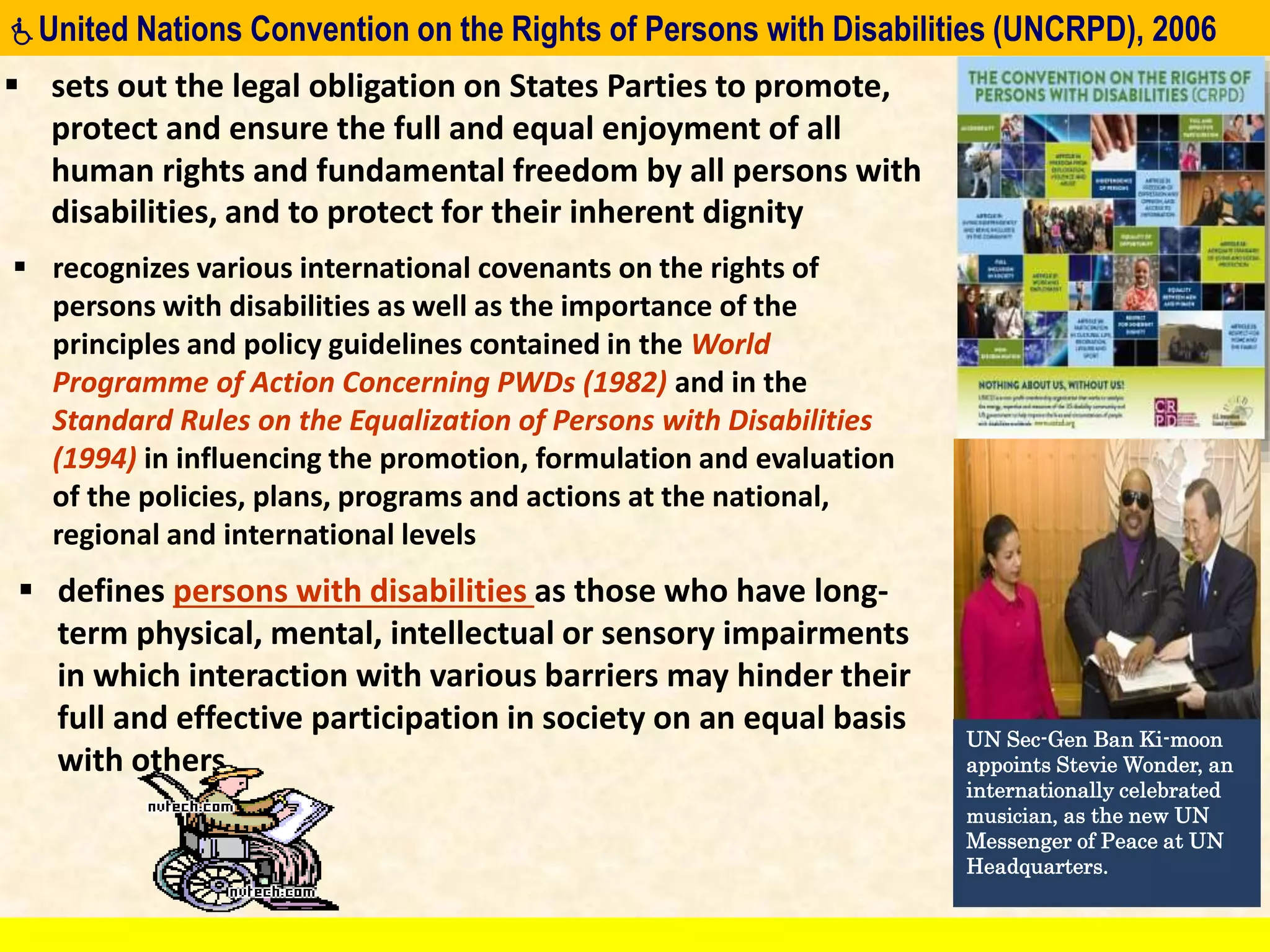 Laws And Mandates For Persons With Disabilities | PPTX