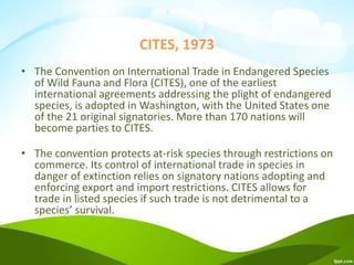 Environmental Treaties, Laws and Policies | PPTX