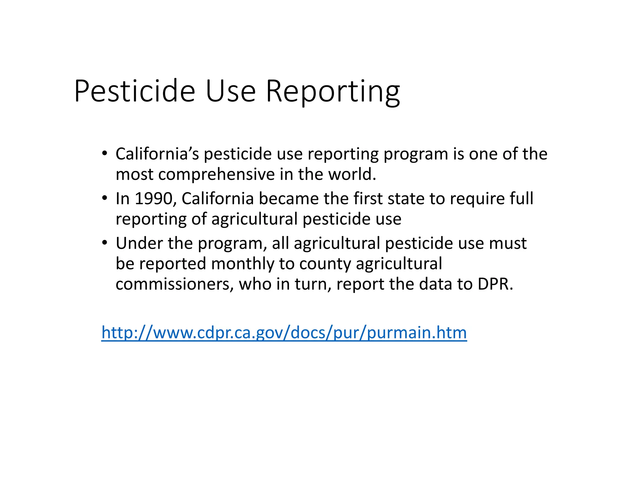 Pesticide Laws and Regulations | PDF